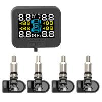 China Universal Solar Car Tire Pressure Monitoring System Real Time Tyre Monitoring System for sale