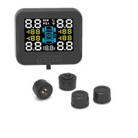 China Universal Solar Car Tire Pressure Monitoring System Real Time Tyre Monitoring System for sale