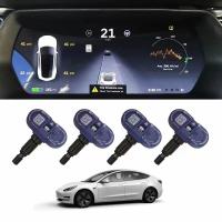 China Tesla Bluetooth Tire Pressure Sensor IP67 Waterproof For Model 3 Model X Model Y Model S for sale