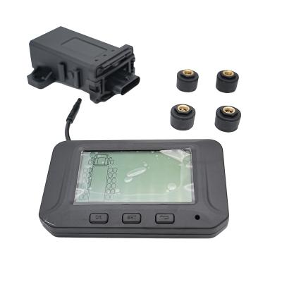 China Lcd Display Aftermaket Commercial Vehicle TPMS Tyre Pressure Monitoring System For Caravans for sale