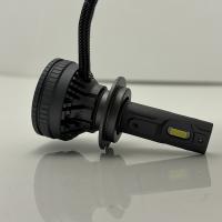 China 6500K Cool White H7 LED Headlight Bulb 60W 12000lm Single Beam Plug And Play Canbus Ready for sale