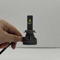 China 6500K Cool White H7 LED Headlight Bulb 60W 12000lm Single Beam Plug And Play Canbus Ready for sale