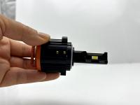China Waterproof Automotive Led Headlights 50W Tri Copper Tube High Power Brighter Than Halogen for sale