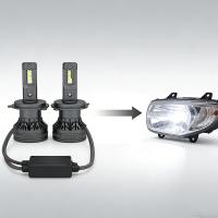 China Canbus Dodge Golf Led Headlight Bulbs H1 H11 H13 H4 H15 H7 Halogen Headlamp Replacing for sale