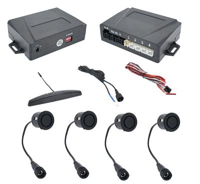 China Uninversal Aftermarket Car Parking Sensors LED Display Front Rear Parking Reverse Sensor System for sale