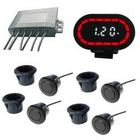 China IP67 Buzzer And LED Display Option Backup Aftermarket Truck Reverse Parking Sensor for sale
