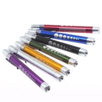 China Aluminum Alloy Medical Pen Light 250 Lumens 2800K Warm Yellow LED Nurse Pen Torch for sale