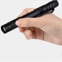 China Aluminum Alloy Medical Pen Light 3W LED Flashlight 250 Lumens AAA Battery Powered for sale