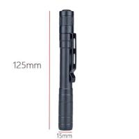 China Aluminum Alloy Medical Pen Light 3W LED Flashlight 250 Lumens AAA Battery Powered for sale