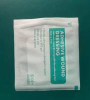 China Non Sterile Gauze Adhesive Wound Dressing Non Woven 6x7 cm CE Certified for sale