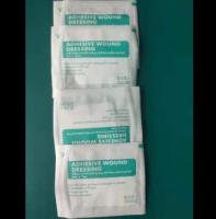 China Non Sterile Gauze Adhesive Wound Dressing Non Woven 6x7 cm CE Certified for sale