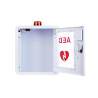 China Defibrillator Metal Storage AED Cabinet Wall Mounted for sale