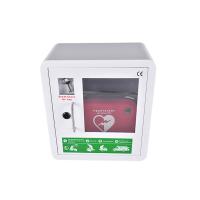China Defibrillator Metal Storage AED Cabinet Wall Mounted for sale