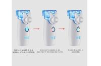 China Portable Handheld Mesh Nebulizer Mini Ultrasonic Steam Inhaler 2-3μm Mist 25dB Quiet for sale