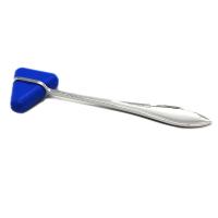 China 18.5cm Triangle Neurological Reflex Percussion Hammer Stainless Steel Rubber 90g for sale