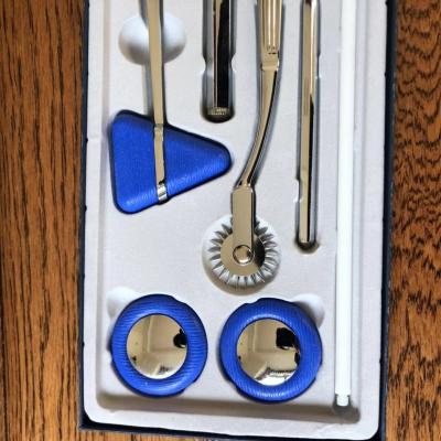 China Neurological Reflex Percussion Hammer 5 Piece Set Stainless Steel 0.6kg for sale