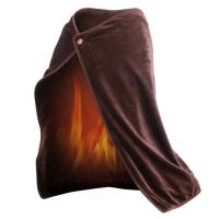 China USB Heating Electric Throw Blanket 100x70cm Washable Flannel Pain Relief Pad for sale