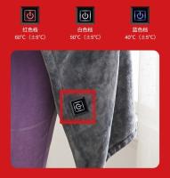 China USB Heating Electric Throw Blanket 100x70cm Washable Flannel Pain Relief Pad for sale