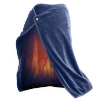 China USB Heating Electric Throw Blanket 100x70cm Washable Flannel Pain Relief Pad for sale