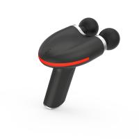 China Two Head Mini Wireless Muscle Massager 3200rpm LCD Display Pain Relief Massage Gun for sale