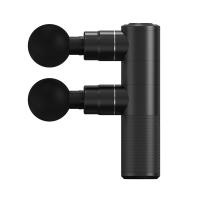 China 2000mAh Wireless Double Head Massage Gun 8 Heads 3200RPM Muscle Relaxation for sale