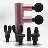 China 2000mAh Wireless Double Head Massage Gun 8 Heads 3200RPM Muscle Relaxation for sale