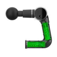 China Rotating Custom Logo Gym Sports Fascia Massage Gun 3200 RPM LCD Display Muscle Relaxation Massager for sale