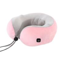 China Multifunctional U Shaped Massage Memory Foam Pillow Electric Neck Relief for sale