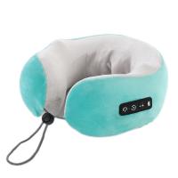 China Multifunctional U Shaped Massage Memory Foam Pillow Electric Neck Relief for sale