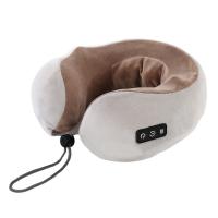 China Multifunctional U Shaped Massage Memory Foam Pillow Electric Neck Relief for sale