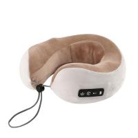 China Multifunctional U Shaped Massage Memory Foam Pillow Electric Neck Relief for sale