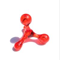 China Four Heads Acupressure Point Massager 9.5cm Arm Back Leg Head Foot Relaxation Tool for sale