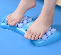 China Twenty Four Heads Foot Back Point Massager Relaxation Eliminate Oedema 25x14x6cm Blue for sale