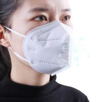China KN95 Medical Protective Mask Non Woven Fabric 5 Layer Disposable 16.5x10.5 cm CE for sale