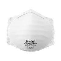 China NIOSH N95 Disposable Face Mask Non Woven Fabric 95% Filtration 20pcs Box for sale