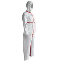 China Disposable PPE Kit 50-63gsm Protective Coverall PP PE Non Woven Medical Suit CE FDA for sale