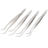 China 16cm Curved Dental Tweezers Stainless Steel High Pressure Disinfection CE for sale