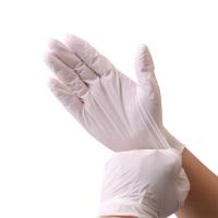China Disposable Surgical Latex Gloves Powder Free Sizes S M L XL 50 Pairs per Box for sale