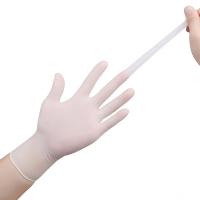 China Disposable Surgical Latex Gloves Powder Free Sizes S M L XL 50 Pairs per Box for sale