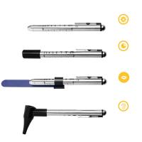 China Stainless Steel Digital Otoscope Set for Hospital ENT Examination with AAA Battery Powered LED Light for sale