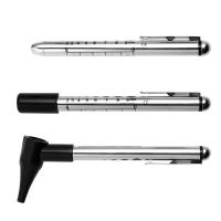 China Stainless Steel Digital Otoscope Set for Hospital ENT Examination with AAA Battery Powered LED Light for sale