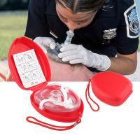 China PVC CPR Breathing Mask 110g Portable First Aid Emergency Resuscitator CE FDA for sale