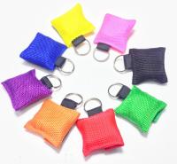 China Portable Disposable CPR Mask Key Chain First Aid Resuscitation CE Certified for sale