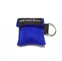 China Portable Disposable CPR Mask Key Chain First Aid Resuscitation CE Certified for sale