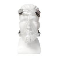China PVC Silicone CPAP BIPAP Breathing Mask with Vent for Ventilator Anesthesia Machine S M L for sale
