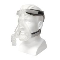 China PVC Silicone CPAP BIPAP Breathing Mask with Vent for Ventilator Anesthesia Machine S M L for sale