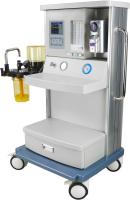 China SIMV IPPV Anesthesia Machine 1500ml Tidal Volume 5.7 Inch LCD Display Single Vaporizer ICU Trolley for sale