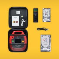 China 3.7V AED Trainer CPR Training Plastic Automatic External Defibrillator 4000mAh for sale