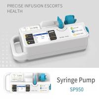 China Ambulatory Infusion Pump 0.1-500ml/h Portable Digital Syringe Pump 50ml for sale