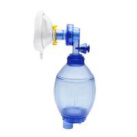 China PVC Self Inflating Bag Resuscitator 15mm 22mm ISO13485 CE Single Use for sale